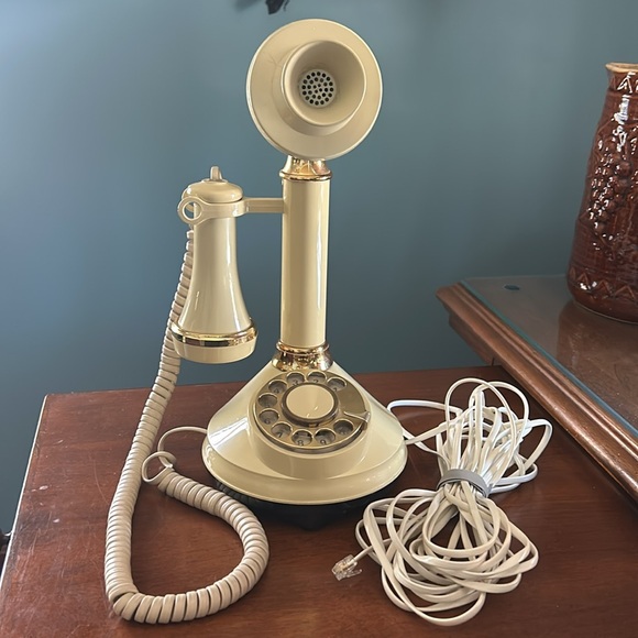 Western Electric | Accents | Vintage 973 Candlestick Rotary Phone ...